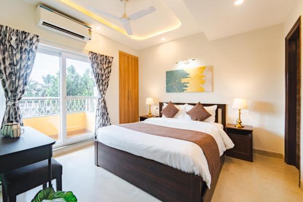 Lush View 2bhk Apartments In Candolim - Goa