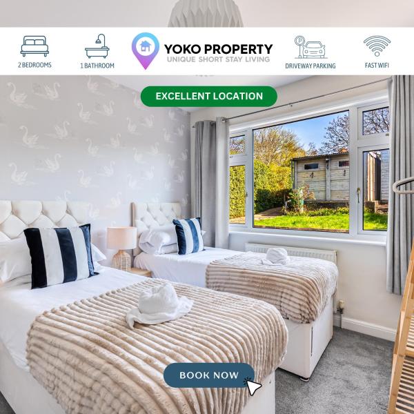 Charming Detached Bungalow - Close To Town Centre - Driveway Parking, Self-check-in, Fast Wifi And Garden By Yoko Property - Northampton, UK