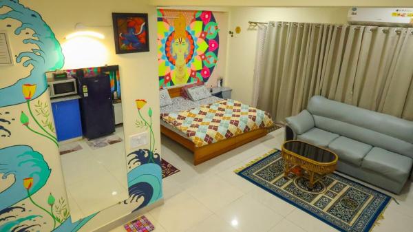 Xf134 Siddha Xanadu Studio Apartment With Terrace - Kolkata (Calcutta)