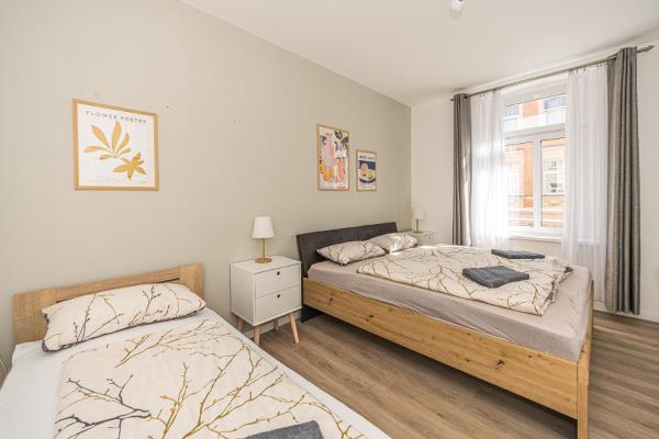 202 3-schlafzimmer-apartment Hbf Halle - Halle (Saale)