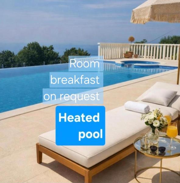 Sea View Luxury Apart Hotel Villa Conte With Swiming Pool And Romantic Spa - Split