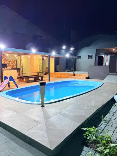 Casa De Veraneio 3 Quartos Com Ar E Mais De 20 Camas Para Grupos E Próximo Ao Paraguai - Foz do Iguaçu