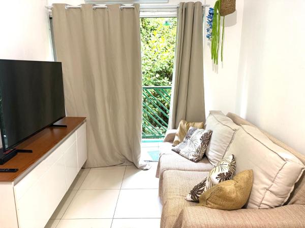 Aconchegante Apartamento No Guarujá C Ar E Garagem Na Enseada - Guarujá