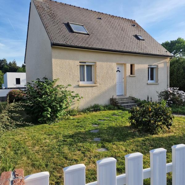 Maison Jardin Autoroute Rennes Nantes Parc Exposition Bruz Aéroport Boele - Bain-de-Bretagne