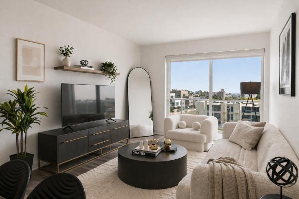 Luxury Hollywood Condo Skyline View Pool ,Jacuzzi , Gym& Parking - Beverly Hills