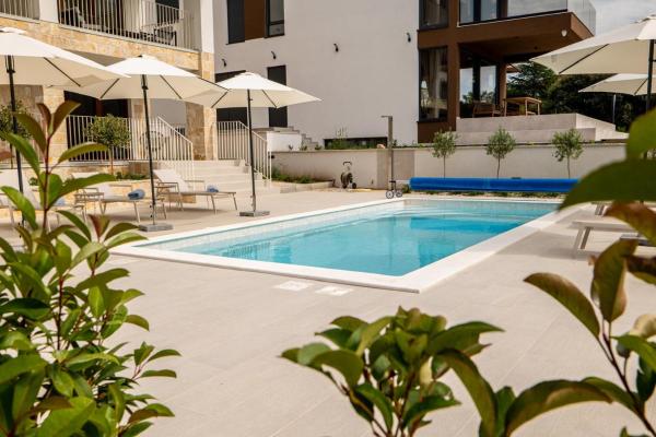 Kožino Bay Lodge - Brand New Seaside Apartments, Heated Pool - Zadar