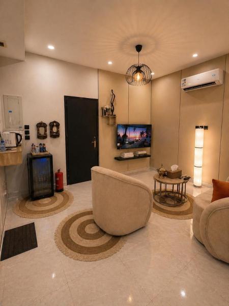 شقة بغرفتين نوم وصالة هادئة ومعزولة - Dammam