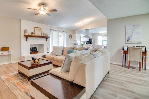 Shops, Nature & Beaches! Updated Palm Bay Getaway - Palm Bay, FL