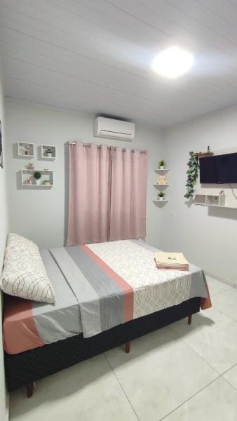 Casa - Quarto Casal Com Ar Condicionado E Banheiro Privativo - Salto del Guairá
