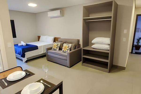 Studio Moderno Com Ar: Perto De Tudo No Centro - São Paulo/Guarulhos Airport (GRU)