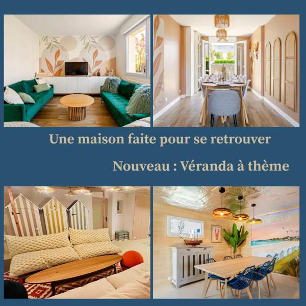 Grande Maison Familiale Centre Ville - 2km Des Plages - Lancieux