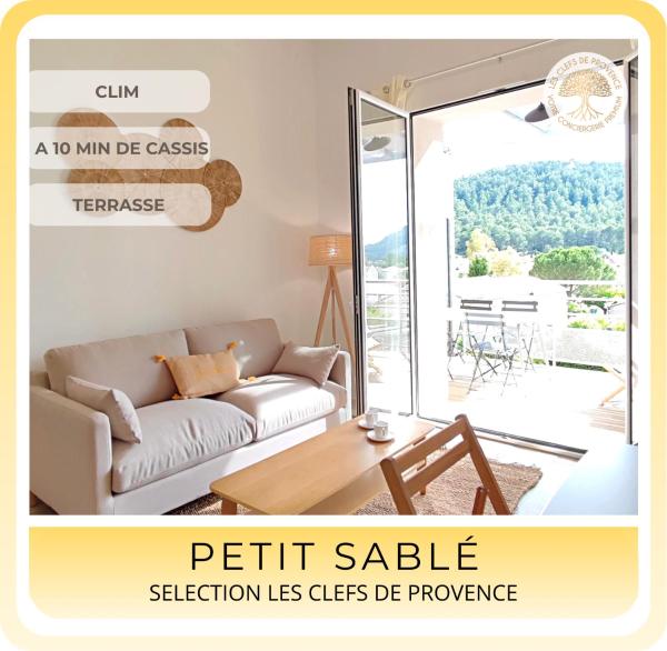 Petit Sablé - T3 Avec Terrasse Proche Cassis - Aubagne