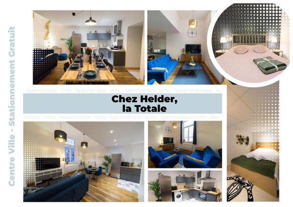 Appartunique - Chez Helder, La Totale - Standing, Calme & Design - Ibis Vichy