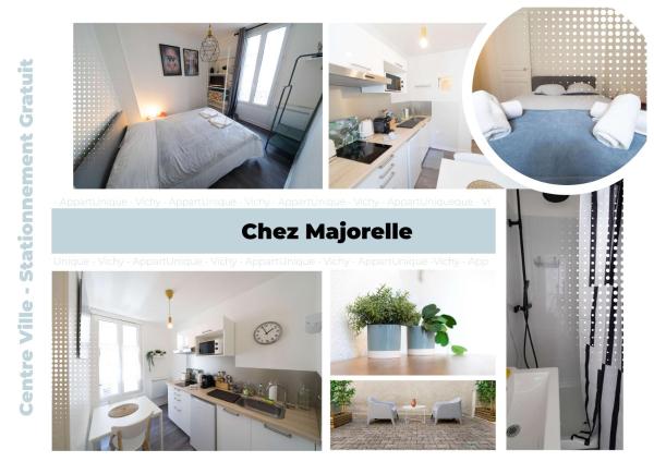 Appartunique - Chez Majorelle - Arrière-cour & Très Calme - Allier