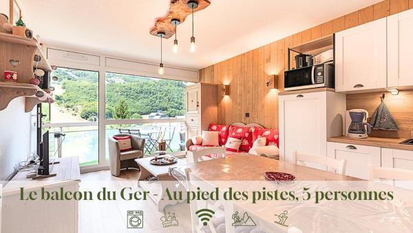 Le Balcon Du Ger, Vue Panoramique Sur Les Pistes - Eaux-Bonnes