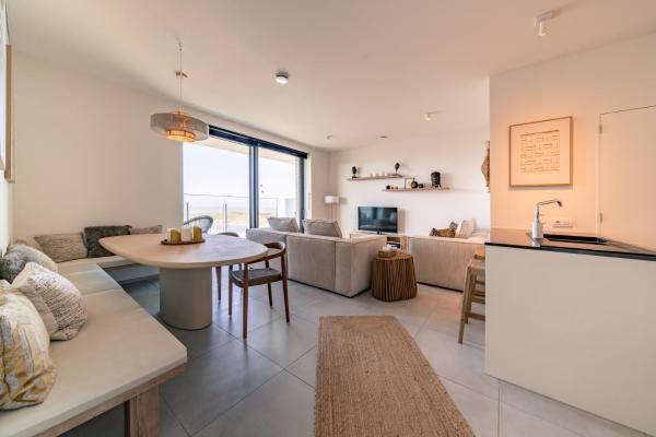 Top Uitzicht Luxe Appartement Dunes Met Terras Pool & Gym - Ostende