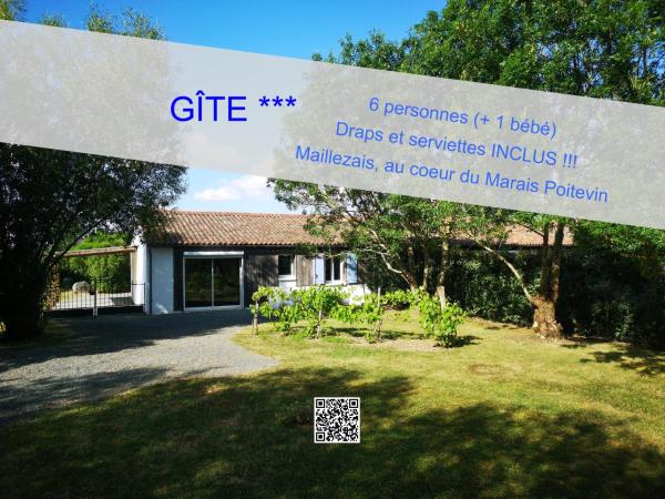 Gîte Au Coeur Du Marais Poitevin - Maillezais - 6 Personnes - Marais poitevin
