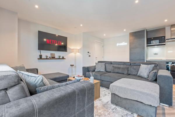 1br Apt Near Picadilly Line Sleeps 6 Pool Table - Barnet