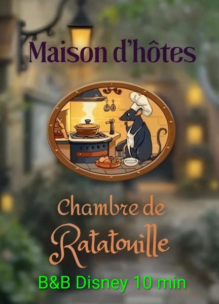 B&b La Chambre De Ratatouille Proche Disney - Seine-et-Marne