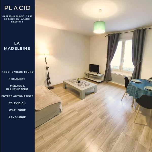 La Madeleine - Spacieux T2 - Calme - Wifi - Tv - Luynes