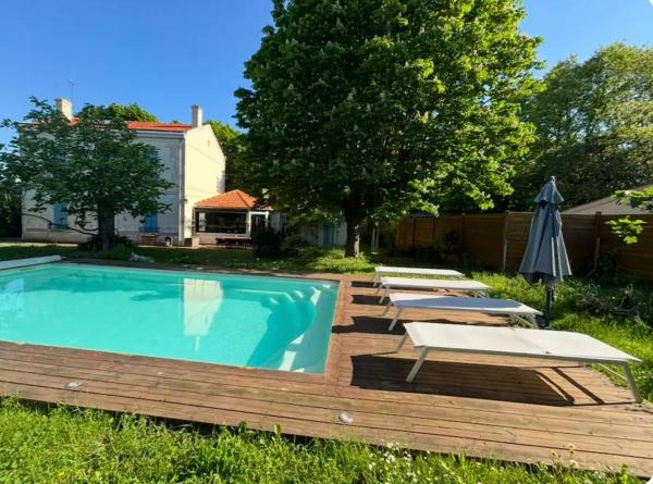 Villa 8 Pers Avec Piscine Chauffée - Bordeaux 10 Min - Cenon