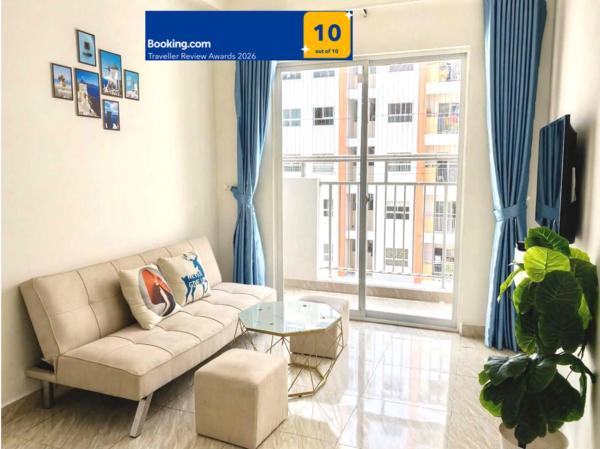Bright & Spacious Apt 2br 2bath - Balcony 60m2 - 5 Min To Beach - Vietnam