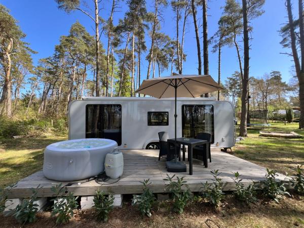 Ferienhäuser Insel Usedom - Luxuswohnwagen Doppeltür Mit Whirlpool - Usedom