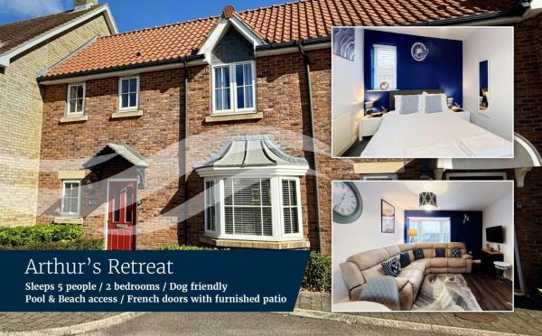 Arthurs Retreat - Part Of The The Bay Filey Holiday Village With Pool, Gym And Direct Beach Access, Pub, Restaurant, Tennis And Meadows Walks - North Yorkshire