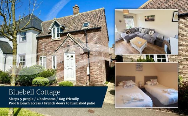 Bluebell Cottage - Part Of The The Bay Filey Holiday Village With Pool, Gym And Direct Beach Access, Pub, Restaurant, Tennis And Meadows Walks - Filey