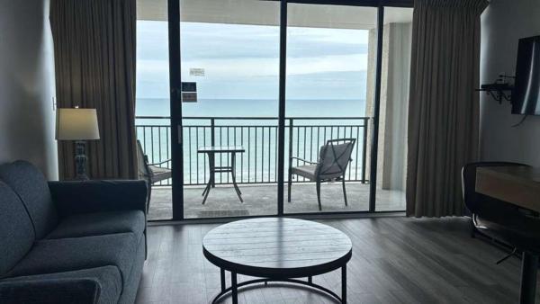 Lively Views From The Balcony At Ocean Forest Plaza - South Carolina