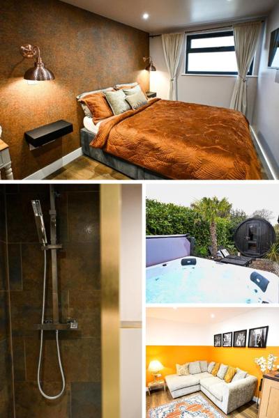 The Hideout - Private Luxury Cabin Near The Sea With Garden Area, Sea Views And Parking - Folkestone