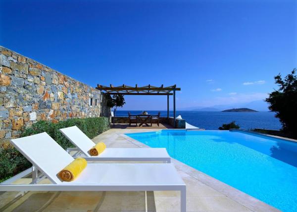 Luxury Crete Villa Sea View Villa Private Pool Ocean Front - Agios Nikolaos