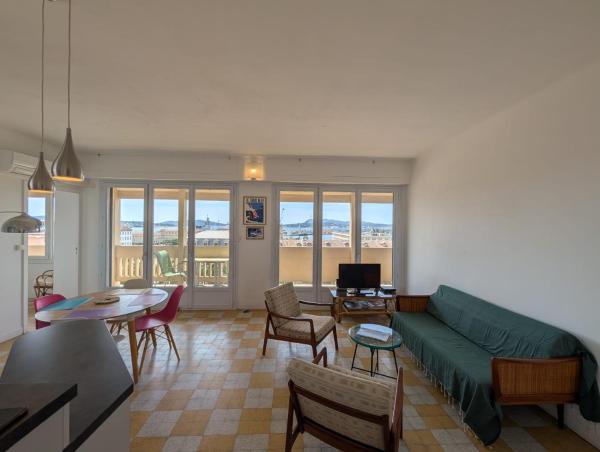Lumineux T3 Vintage Vue Port Arsenal - Saint-Mandrier-sur-Mer