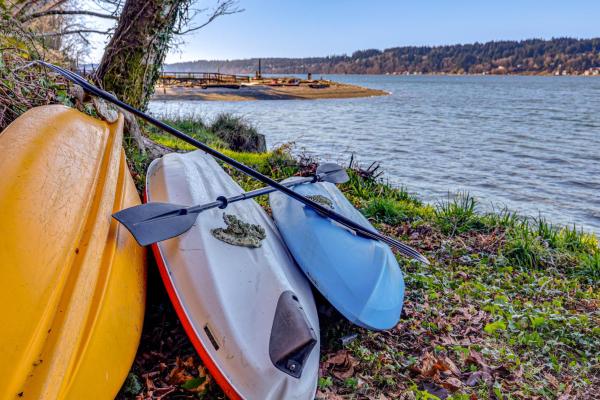 Beach Access Historic Cabin On Henderson Bay! - Gig Harbor, WA