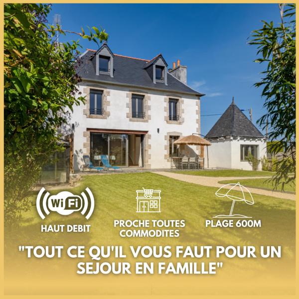 Maison Locquirecoise à 550m De La Plage - Locquirec
