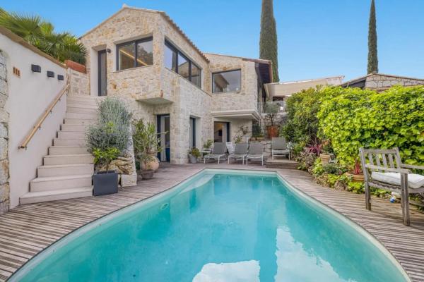 Ref 2195 - Stunning Contemporary House With Pool Terraces And Sea View - Cannes