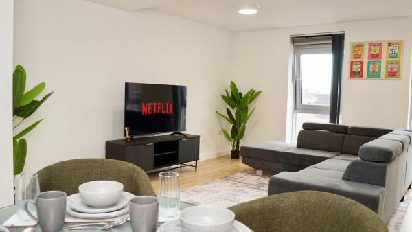 Newly Refurbished Apartment In Sheffield City Centre - The Diamond - Sheffield