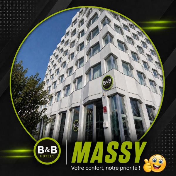 B&b Hotel Massy Gare Tgv - Saint-Aubin