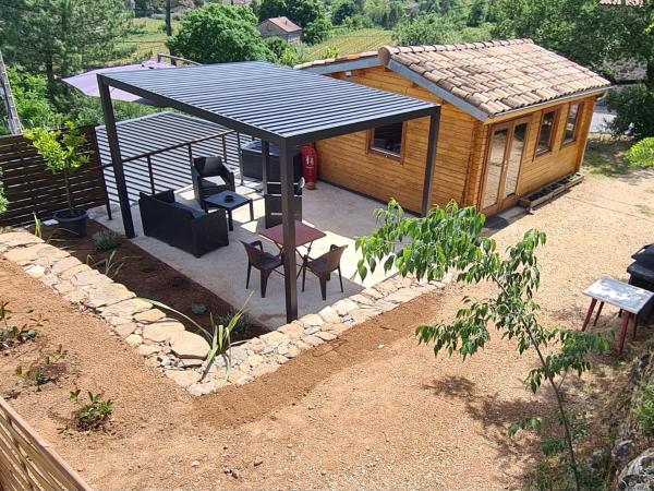 Charmant Chalet En Bois - Ardèche - Joyeuse