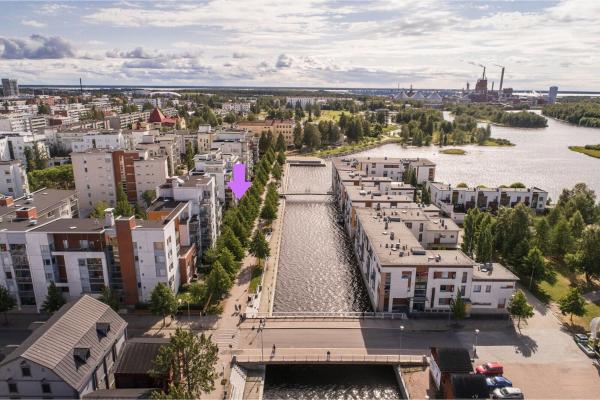 Unique Seaside 2-bedroom Apartment With Private Yard, Sauna & Free Garage Parking - Oulu