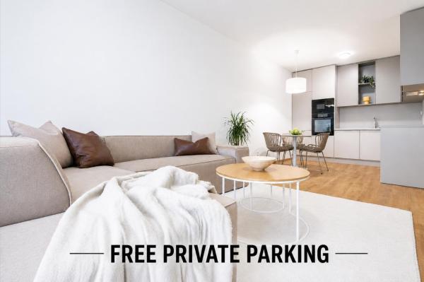 Apartmán Al-park S Private Garage Parking Free, 5 Min Pešo Do Centra - Koszyce