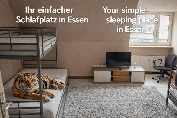Einfacher Schlafplatz Ohne Ansprüche - Essen
