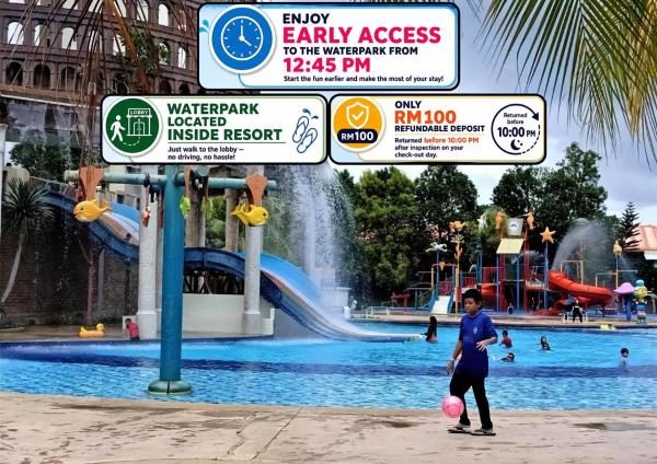 Paragon Water Themepark Suites Melaka By Ggm - Ayer Keroh
