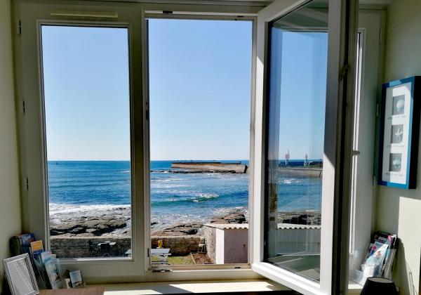 La Rose D'écumes, Studio Cosy, Vue Mer, Wifi, Parking Privé - Guilvinec
