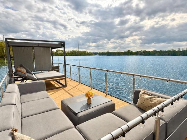 Hausboot Traumzeitboot Jutta - Exklusiver Festlieger In Perfekter Lage Am Scharmützelsee Bad Saarow - Brandenburg