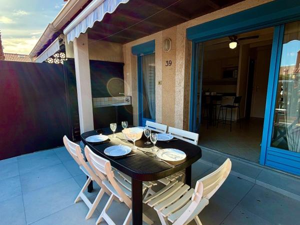 Beach House For 5 With Air Conditioning, Parking & Terrace - Vic-la-Gardiole