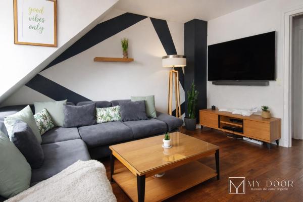 Chaleureux Duplex 3 Voyageurs Au Coeur De Lorient, Tout à Pied - Larmor-Plage