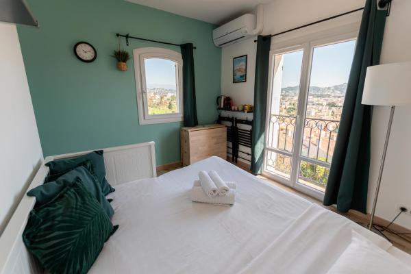Vue Mer Panoramique Montagne Studio Rénové Cannes - Cannes