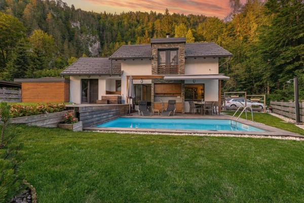 Pool Villa Katja Kranjska Gora - Happy Rentals - Trenta