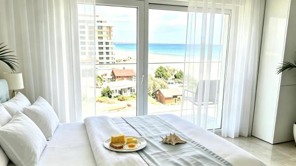 White Tower Mamaia - Beachfront Sea View Aparthotel - Constanța